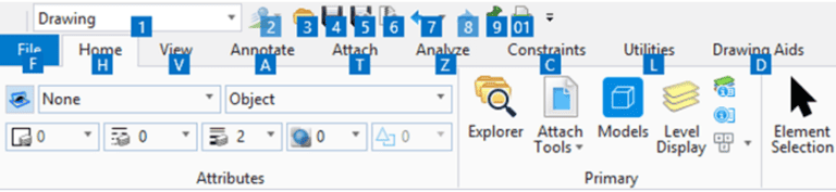 Work Faster with MicroStation Shortcuts