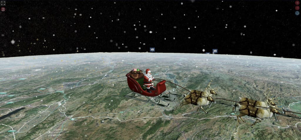 Sleigh Tracks: Cesium’s 3D Geospatial Technology Ready to Power NORAD’s ...