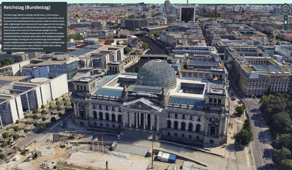 Berlin: Resilient Infrastructure Through a Digital 3D Tour